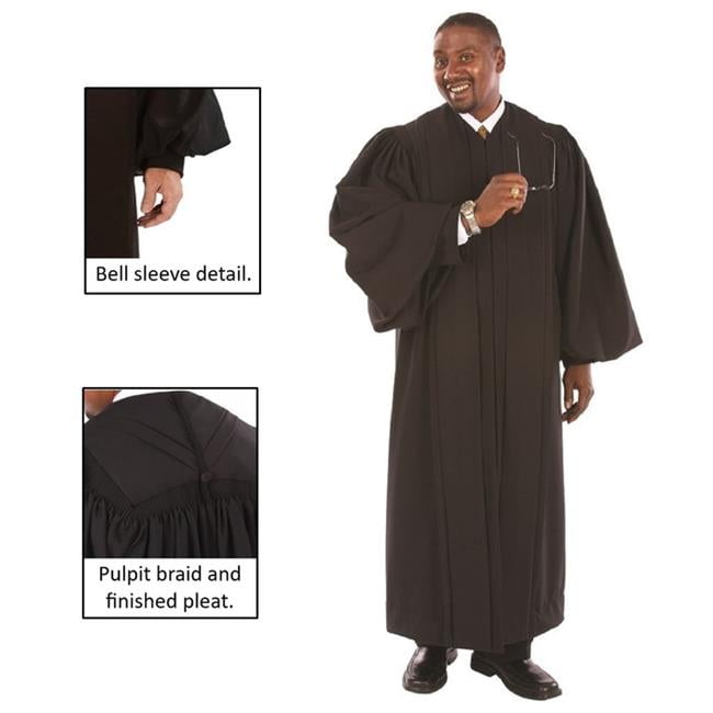 Christian J-25JP04 56 in. Murphy Judicial Mens Judicial Robe - Size JP ...