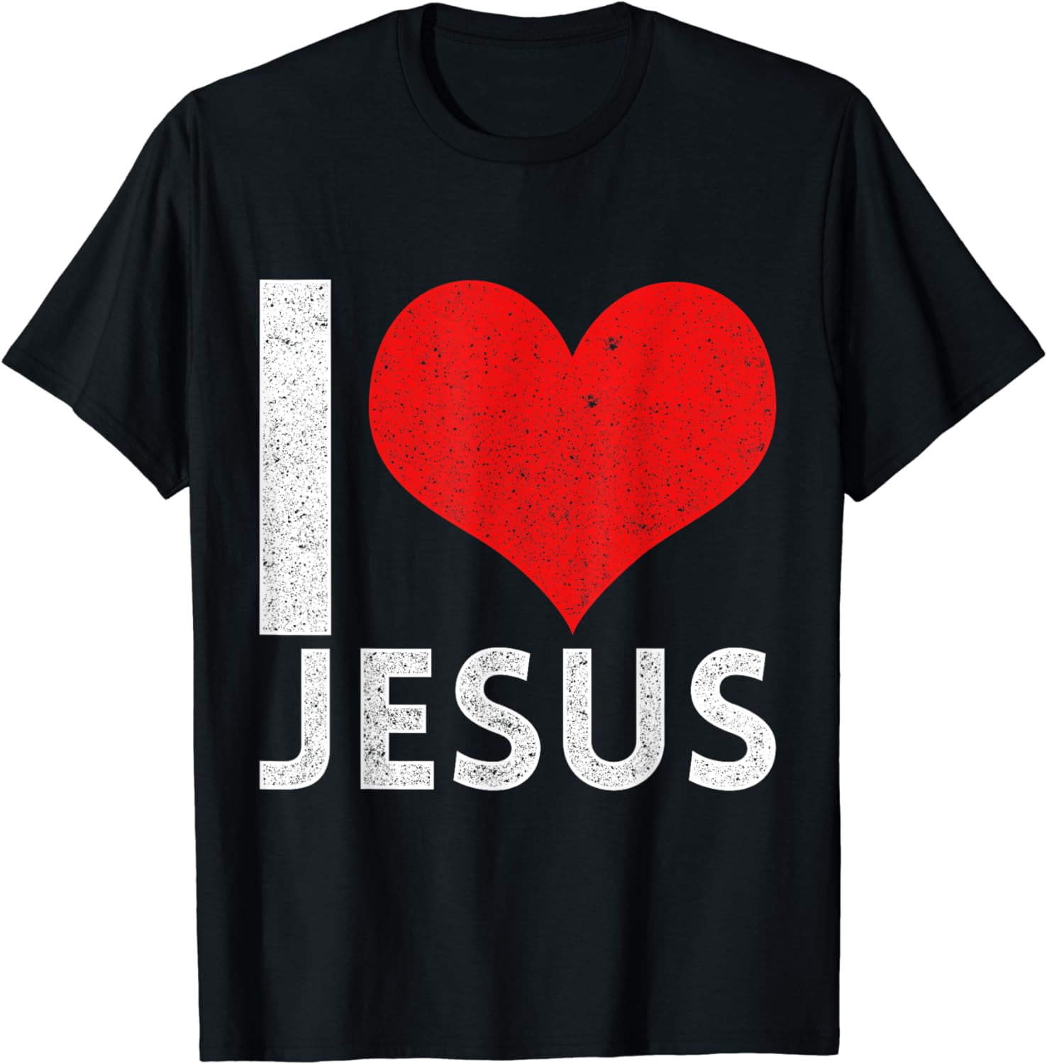 Christian America USA Flag TeesI Love Jesus T-Shirt - Walmart.com