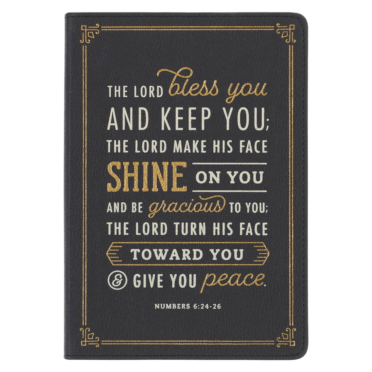 Christian Art Gifts Classic Journal Lord Bless You and Keep You Numbers ...