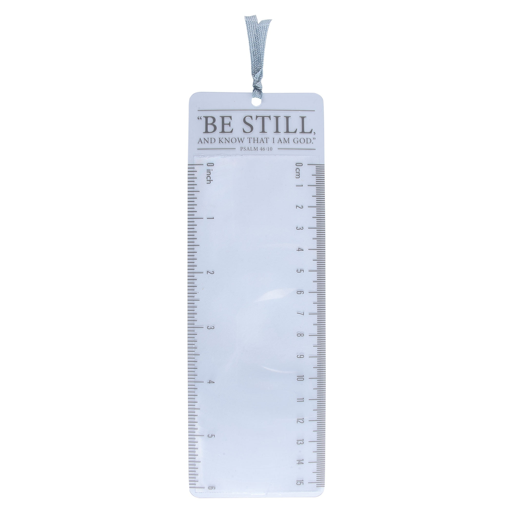 Christian Art Gifts Clear Reading Magnifying Scripture Bookmark for Men ...