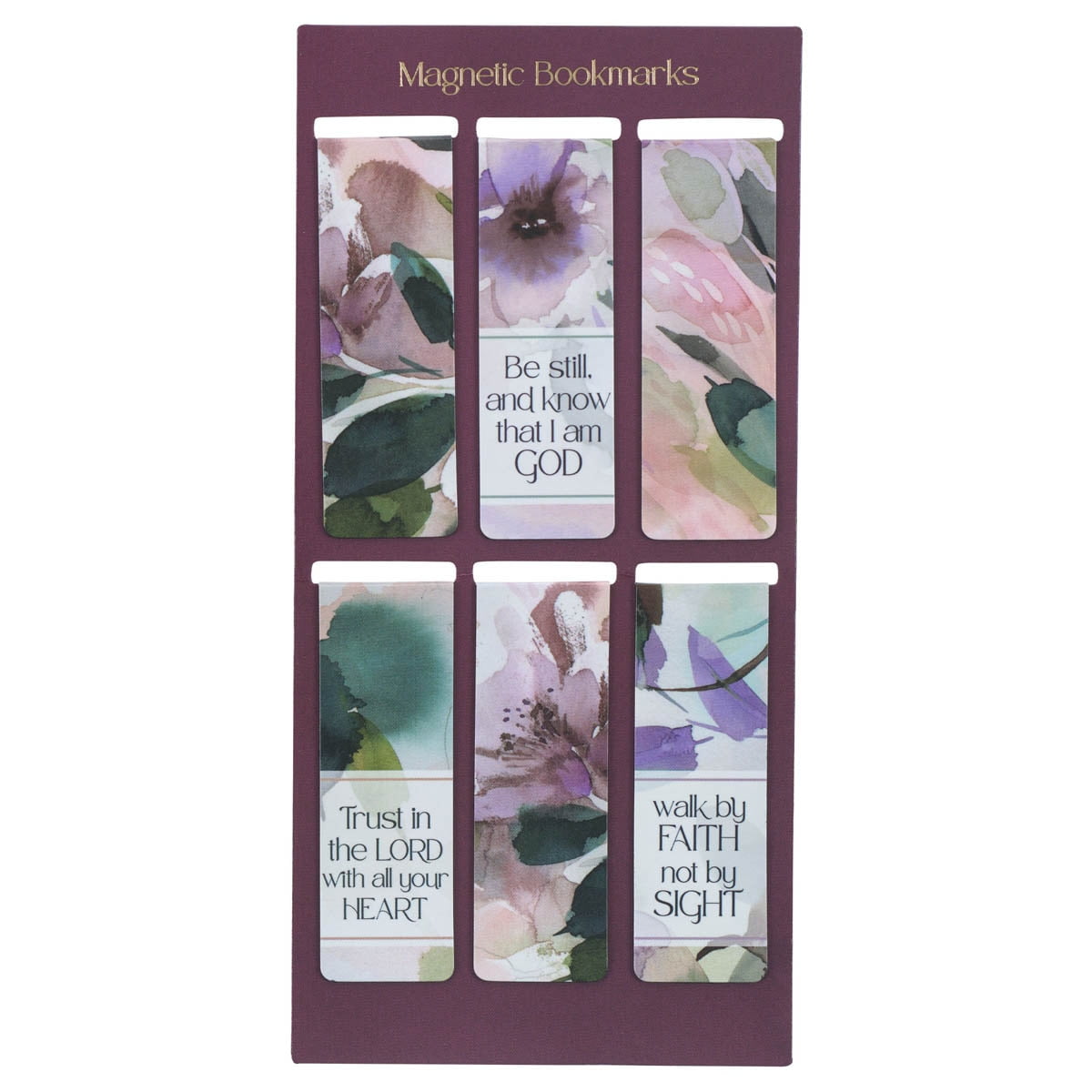 Christian Art Gifts Colorful Inspirational Magnetic Scripture Bookmark ...