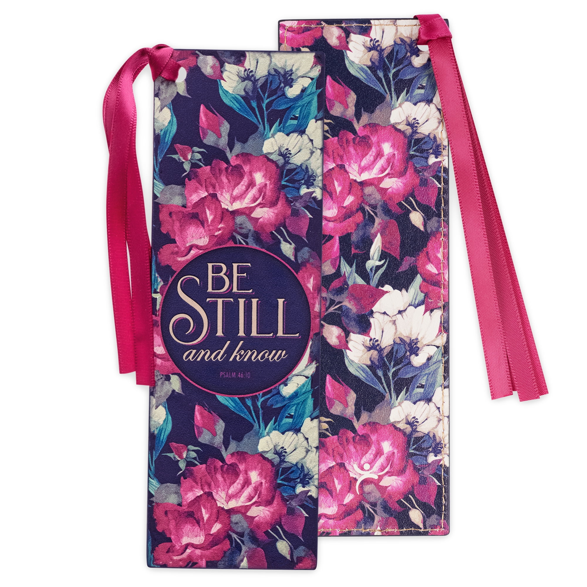 Christian Art Gifts Faux Leather Bookmark: Be Still and Know - Psalm 46 ...