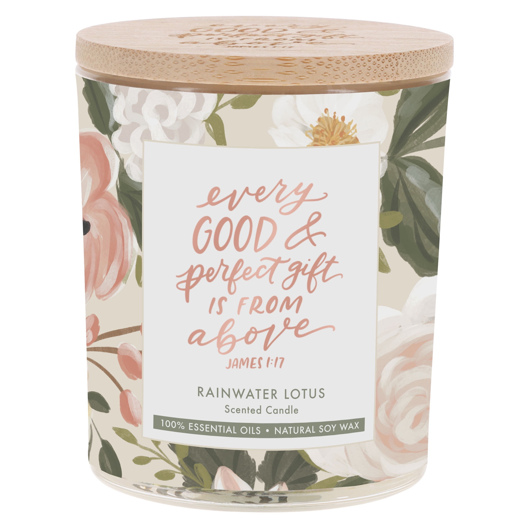 Christian Art Gifts Inspirational All Natural Soy Wax Essential Oil ...
