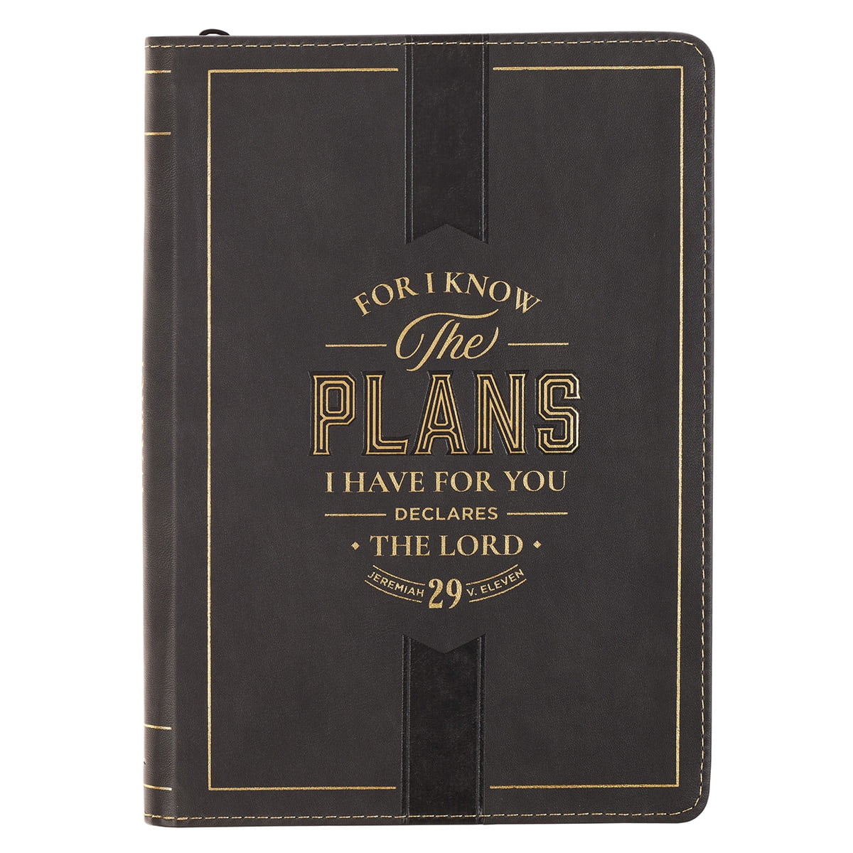 Christian Art Gifts Inspirational Zippered Journal, I Know the Plans ...