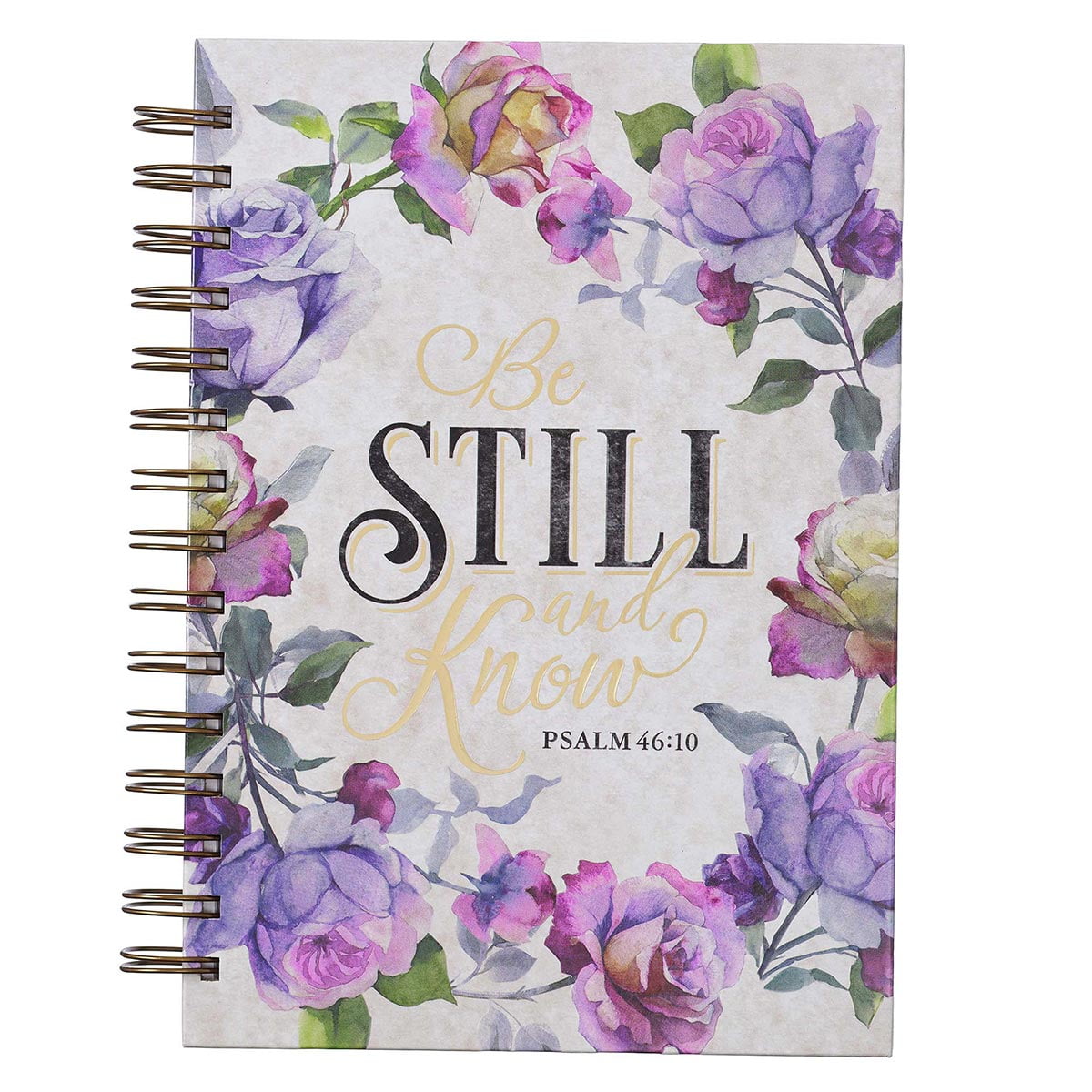Christian Art Gifts Journal w/Scripture Be Still and Know Psalm 46:10 ...