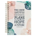 Christian Art Gifts Journal w/Scripture Plans Jeremiah 29:11 Bible ...