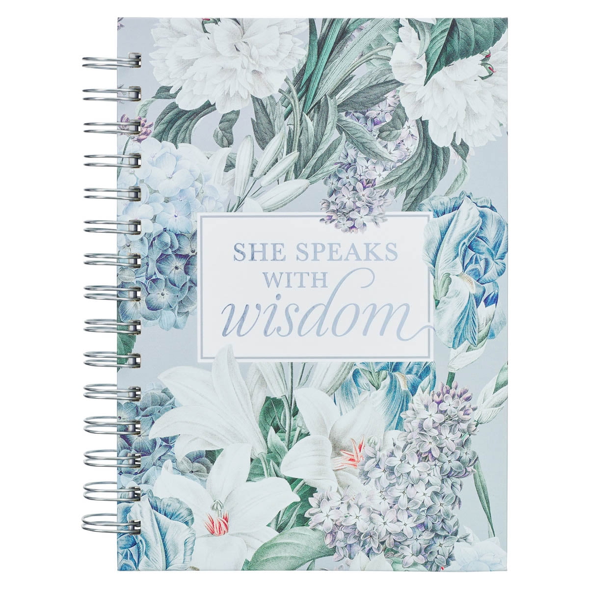 Christian Art Gifts Journal w/Scripture She Speaks with Wisdom Proverbs ...