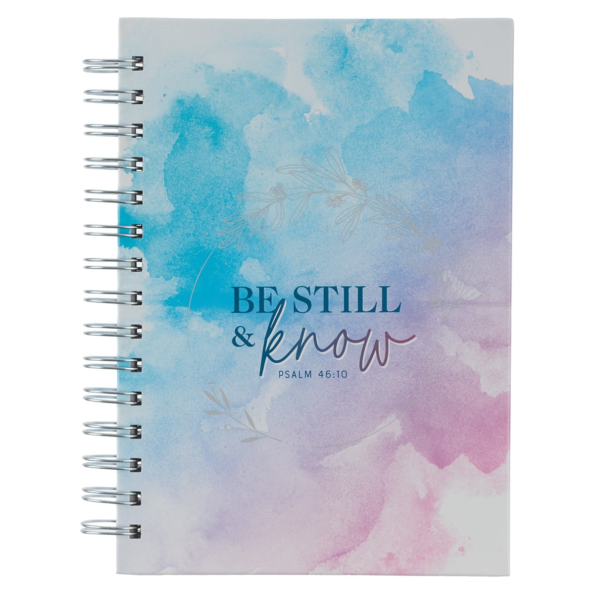 Christian Art Gifts Psalm 46:10 Hardcover Journal, Scripture, Wire ...