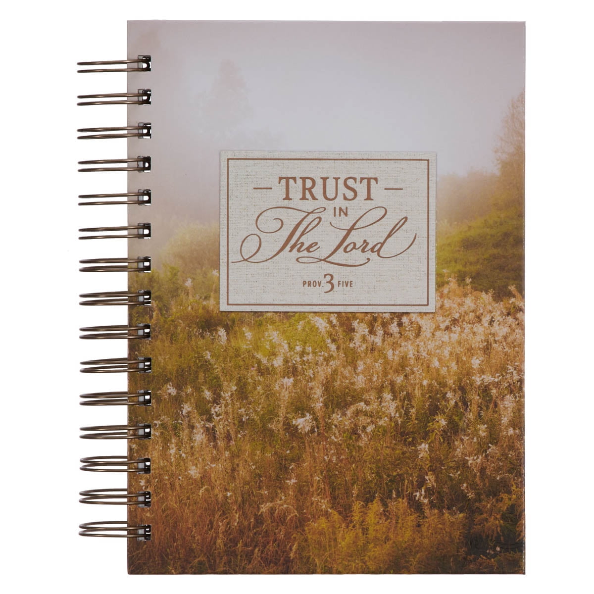 Christian Art Gifts Proverbs 3:5 Journal, Hardcover Notebook, 192 Lined ...