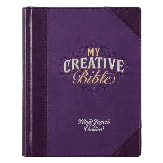 Christian Art Gifts KJV My Creative Bible - Faux Leather Hardcover ...