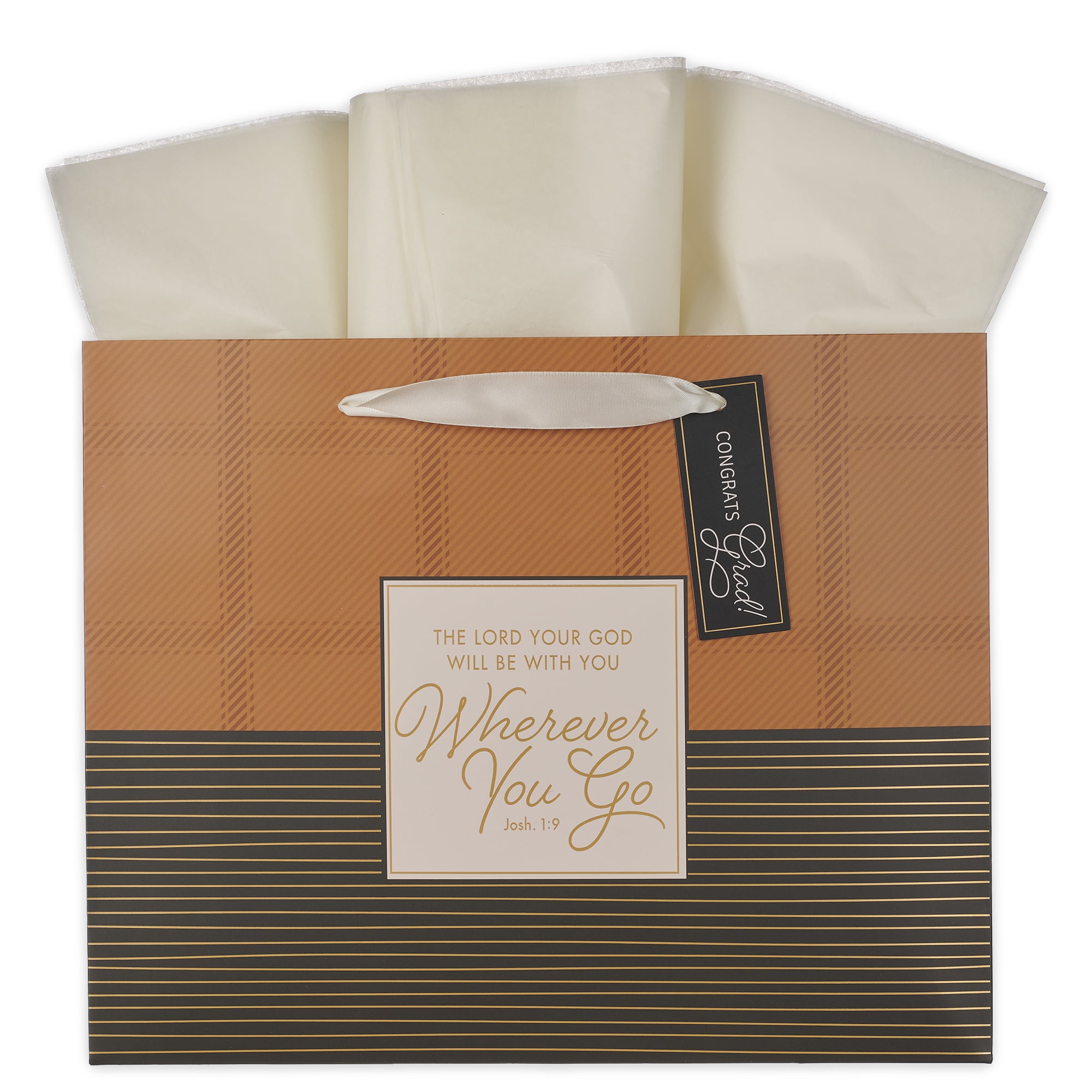 Christian Art Gifts Large Landscape Inspirational Scripture Gift Bag ...