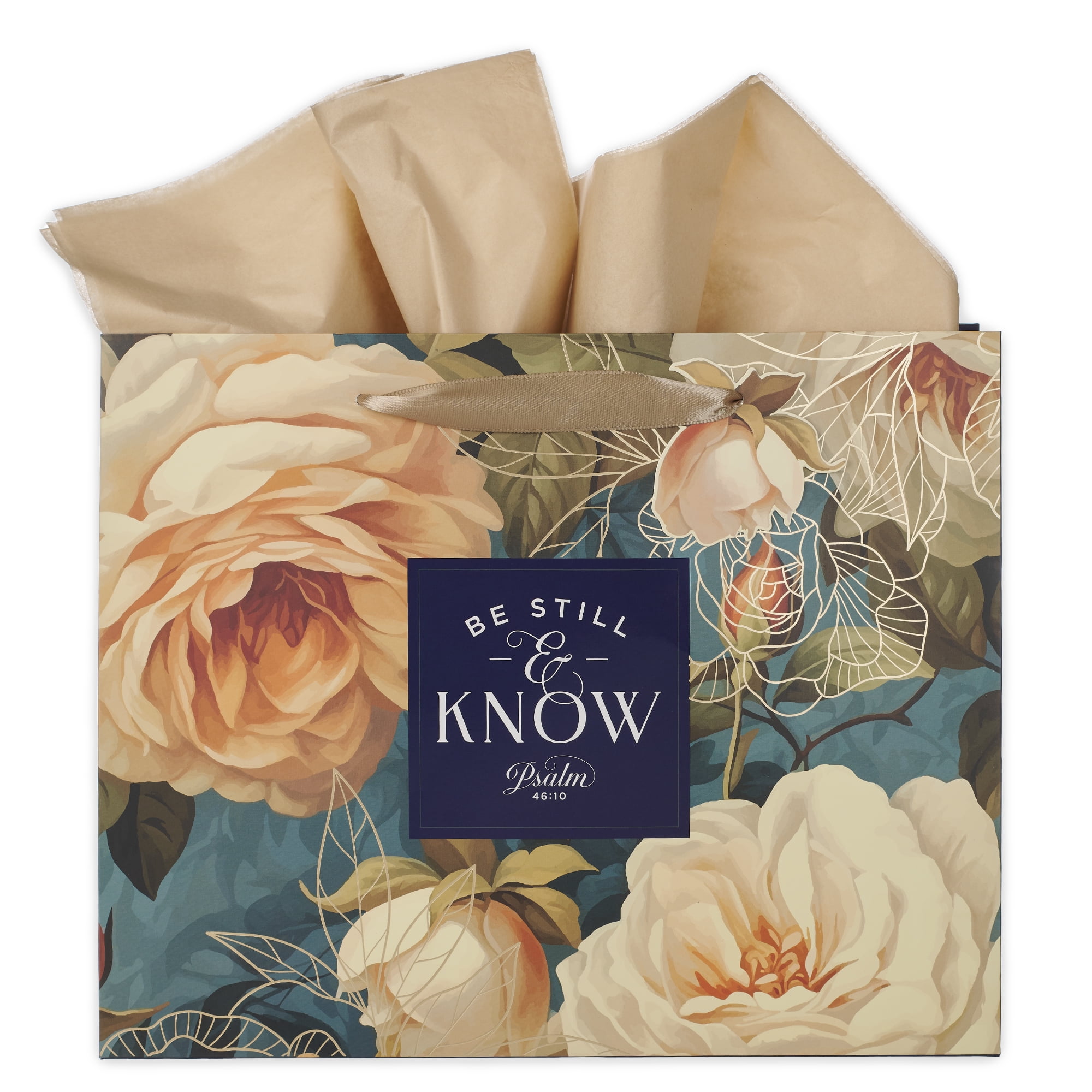 Christian Art Gifts Large Landscape Inspirational Scripture Gift Bag ...