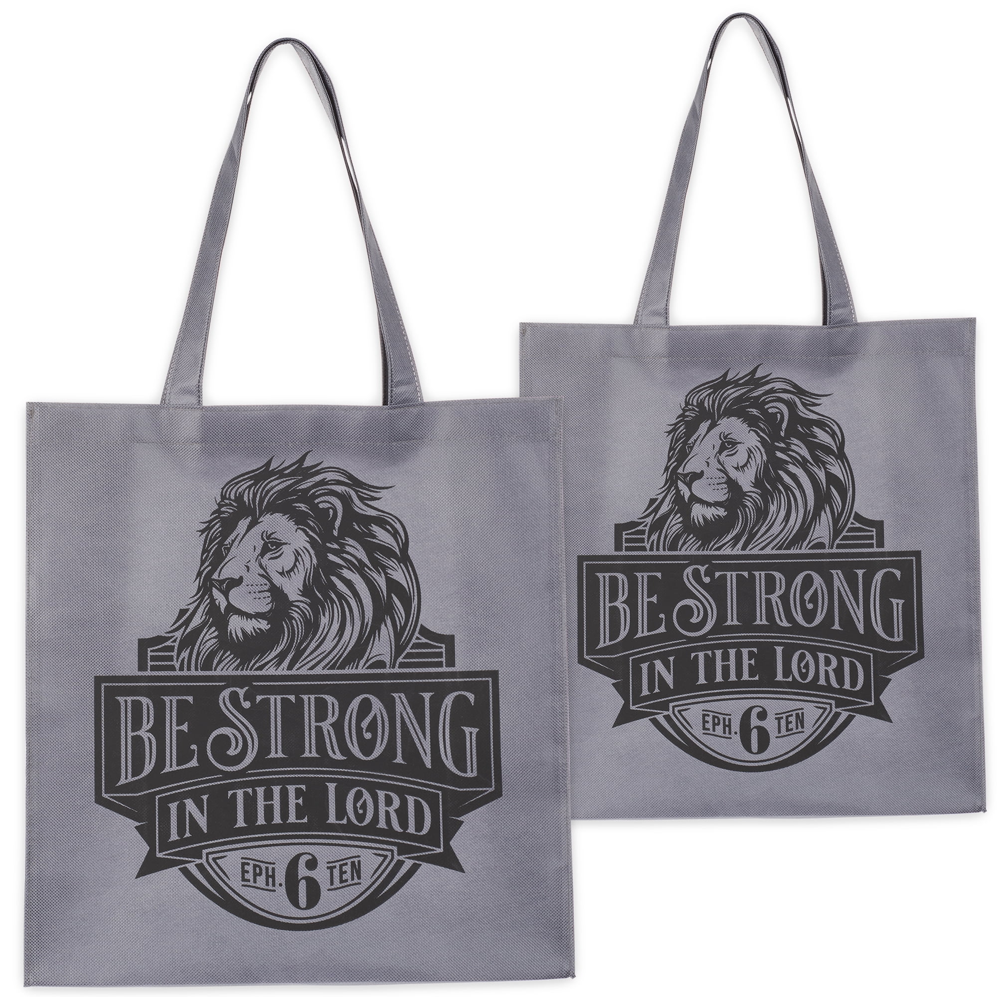 Christian Art Gifts Large Reusable Shopping Tote Bag for Men & Women ...