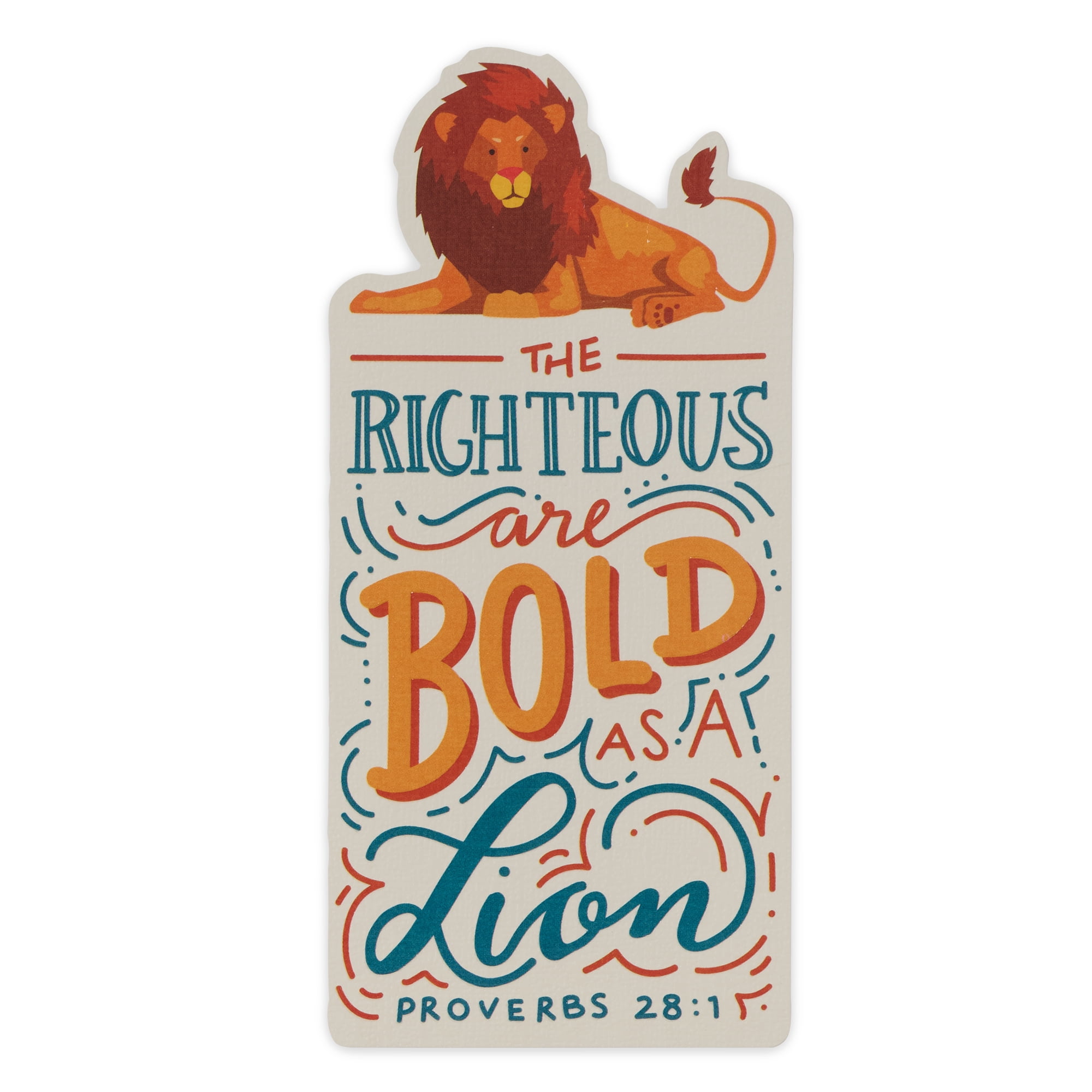 Christian Art Gifts Premium Cardstock Bookmark for Kids, Boys & Girls ...