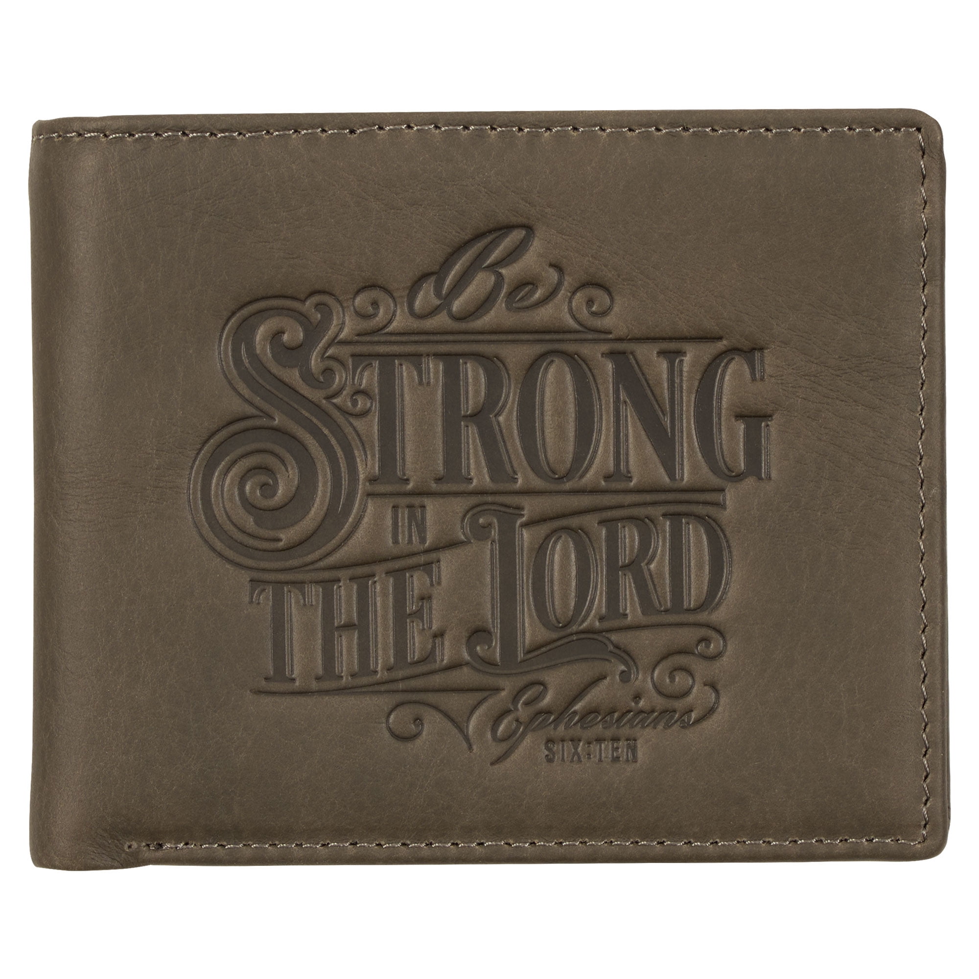 Christian Art Gifts Premium Genuine Full-grain Leather Scripture Wallet ...