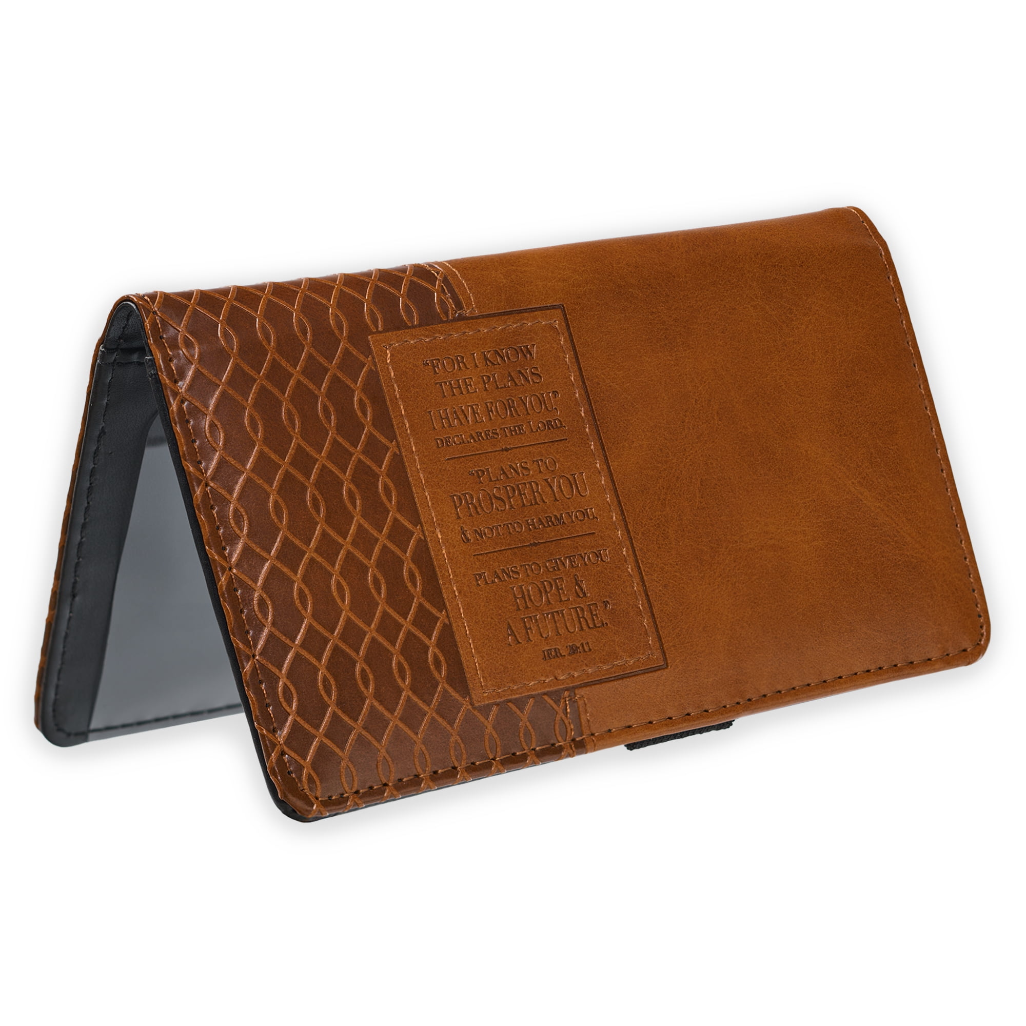 Christian Art Gifts Premium Vegan Leather Checkbook Cover for Women ...