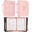 Christian Art Gifts Rose Pink Floral Fashion Bible Cover for Women ...