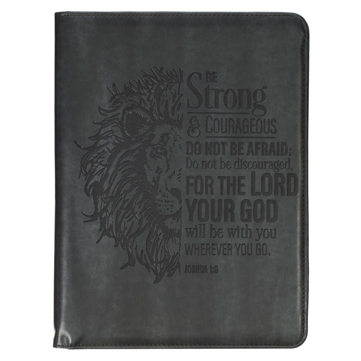 Christian Art Gifts Premium Vegan Leather Zippered Inspirational ...