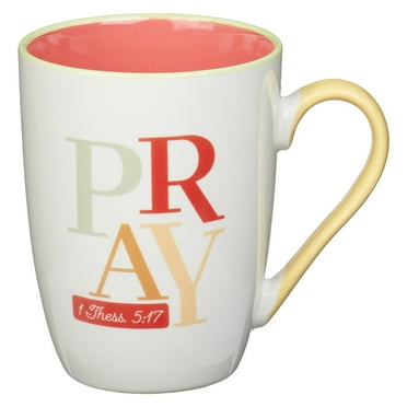 Christian Art Gifts Large Ceramic Inspirational Scripture Coffee & Tea ...