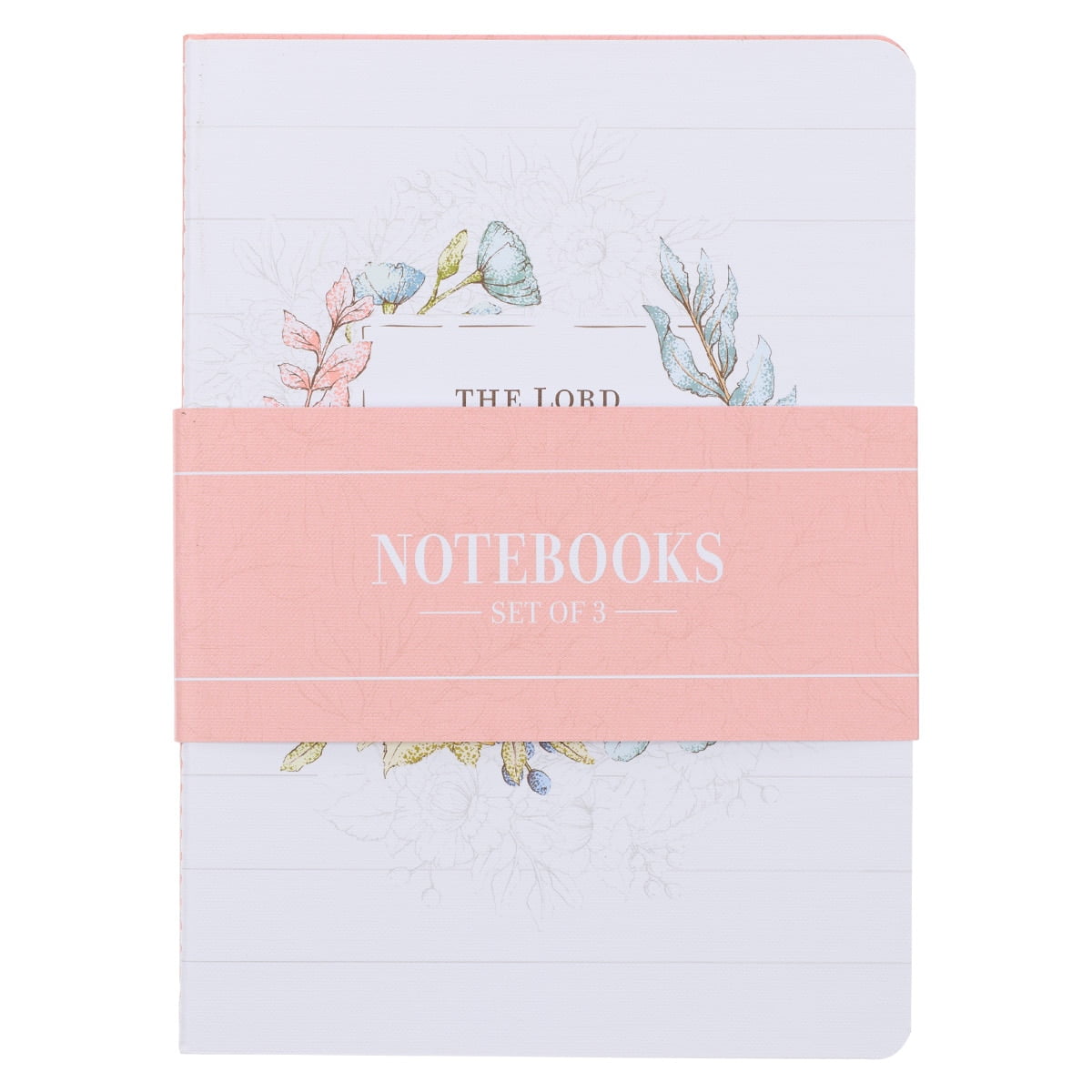 Christian Art Gifts Slim Scripture Notebooks for Women, The Lord ...