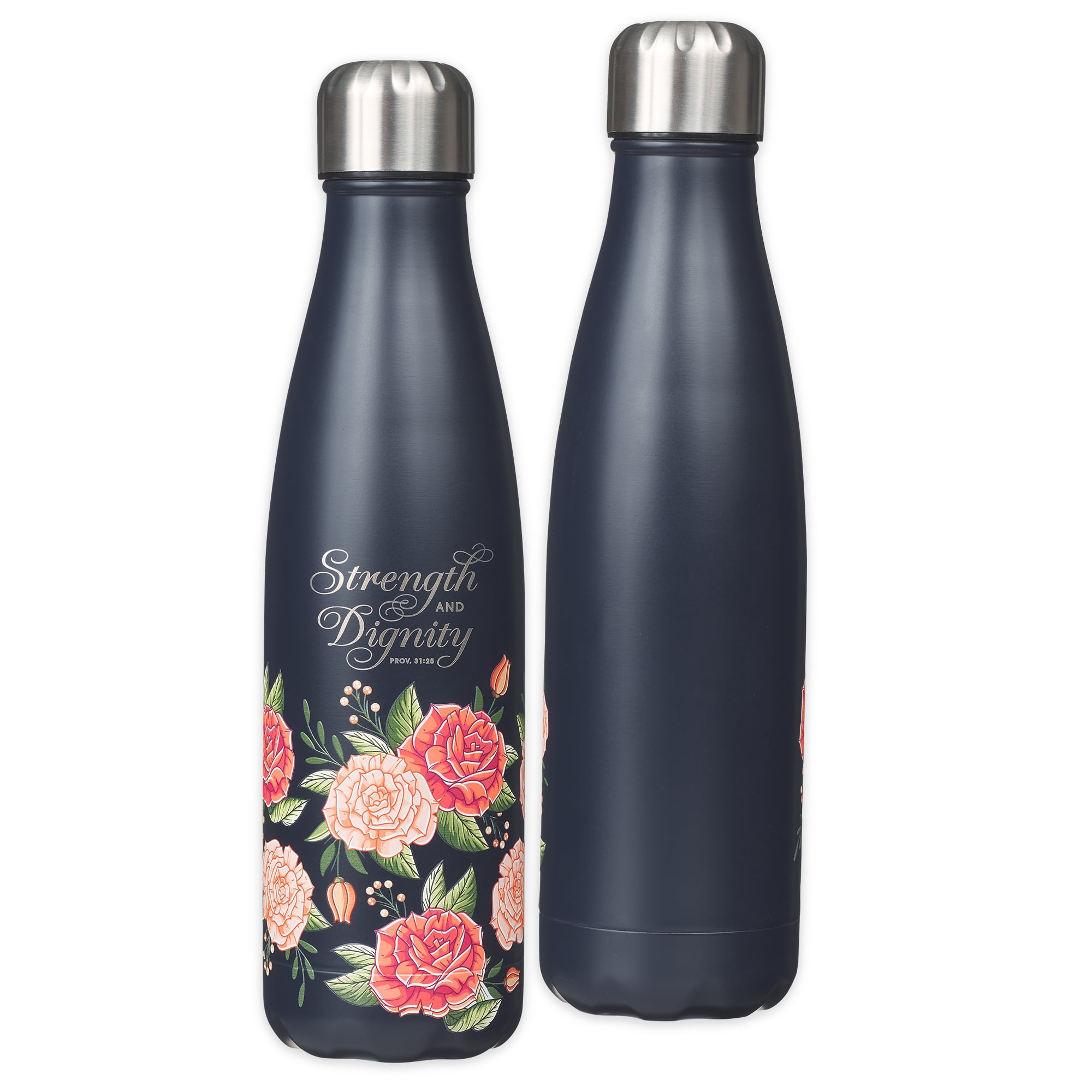 Christian Art Gifts Stainless Steel Water Bottle, Double Wall Vacuum ...