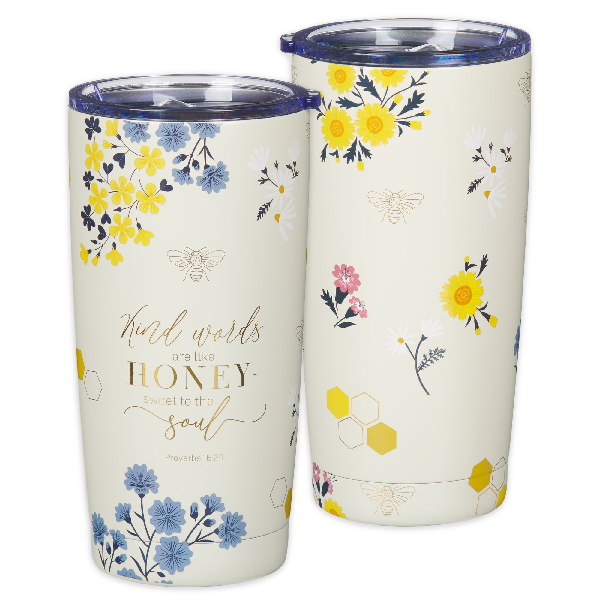 Christian Art Gifts Stainless Steel Scripture Tumbler Travel Mug for ...