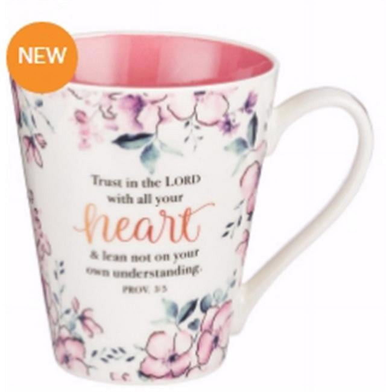 Christian Art Gifts Trust in the Lord Mug with Gift Box - 14 oz ...
