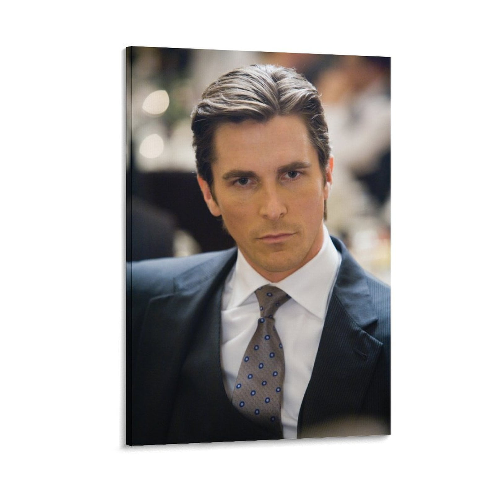 Christian Bale Actor Star Poster Poster Cool Artworks Painting Wall Art ...