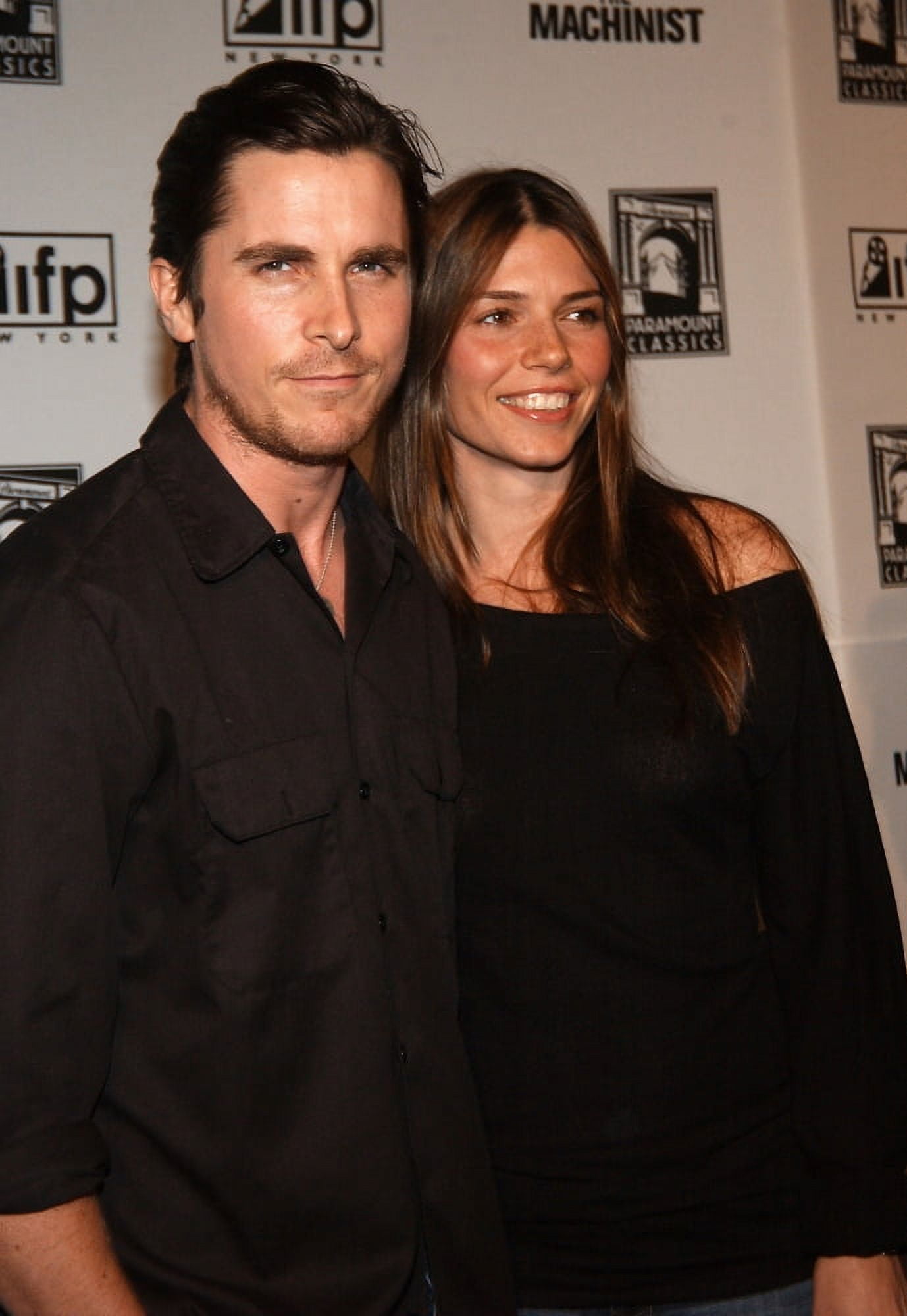 Christian Bale And Wife Sibi Bale At The Premiere Of The Machinist At ...
