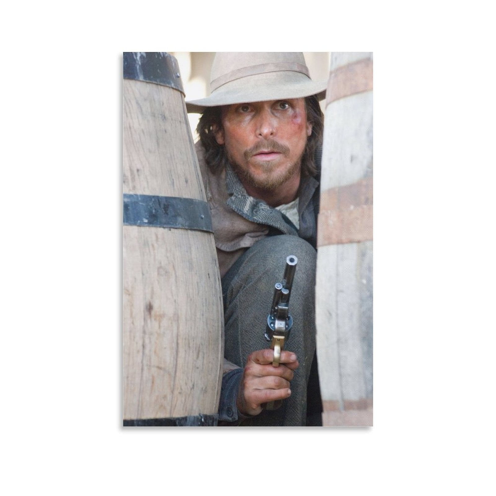 Christian Bale Classic Movies Poster Poster Cool Artworks Painting Wall ...