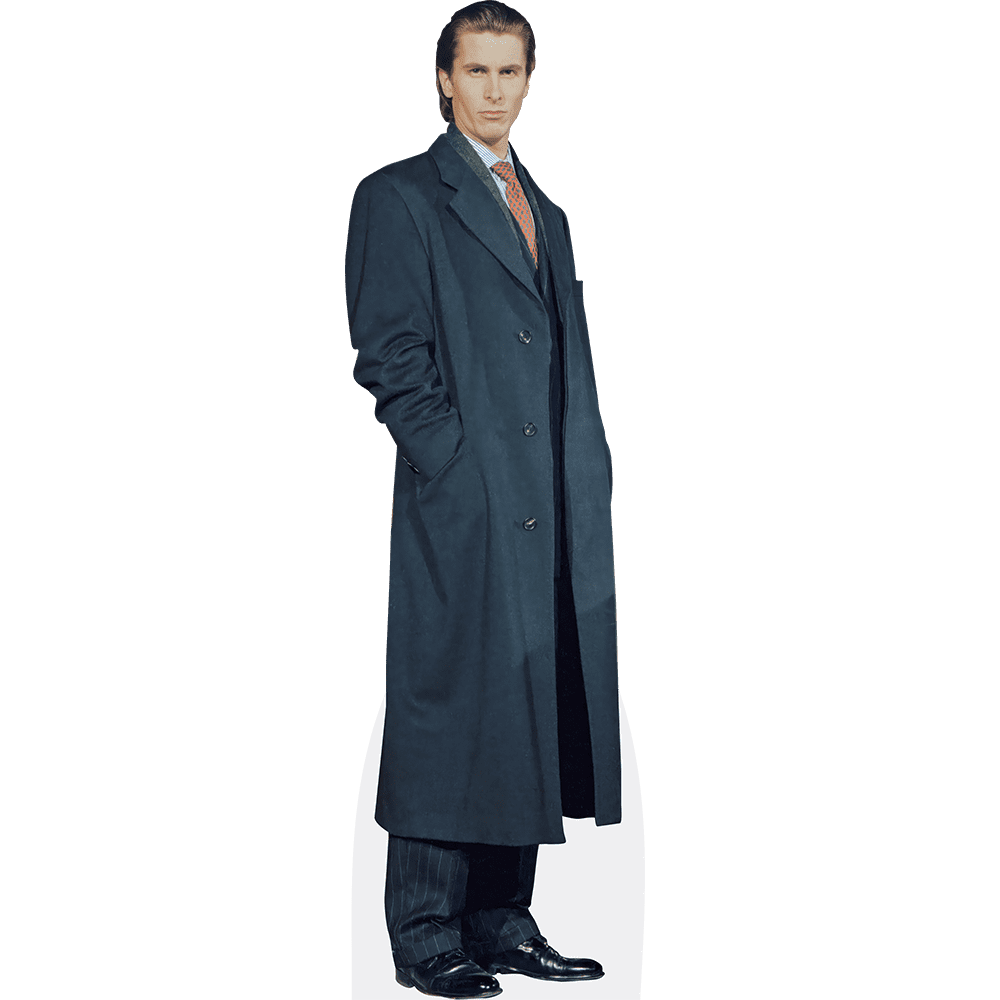 Christian Bale (Coat) Life Size Cutout. Standee. - Walmart.com