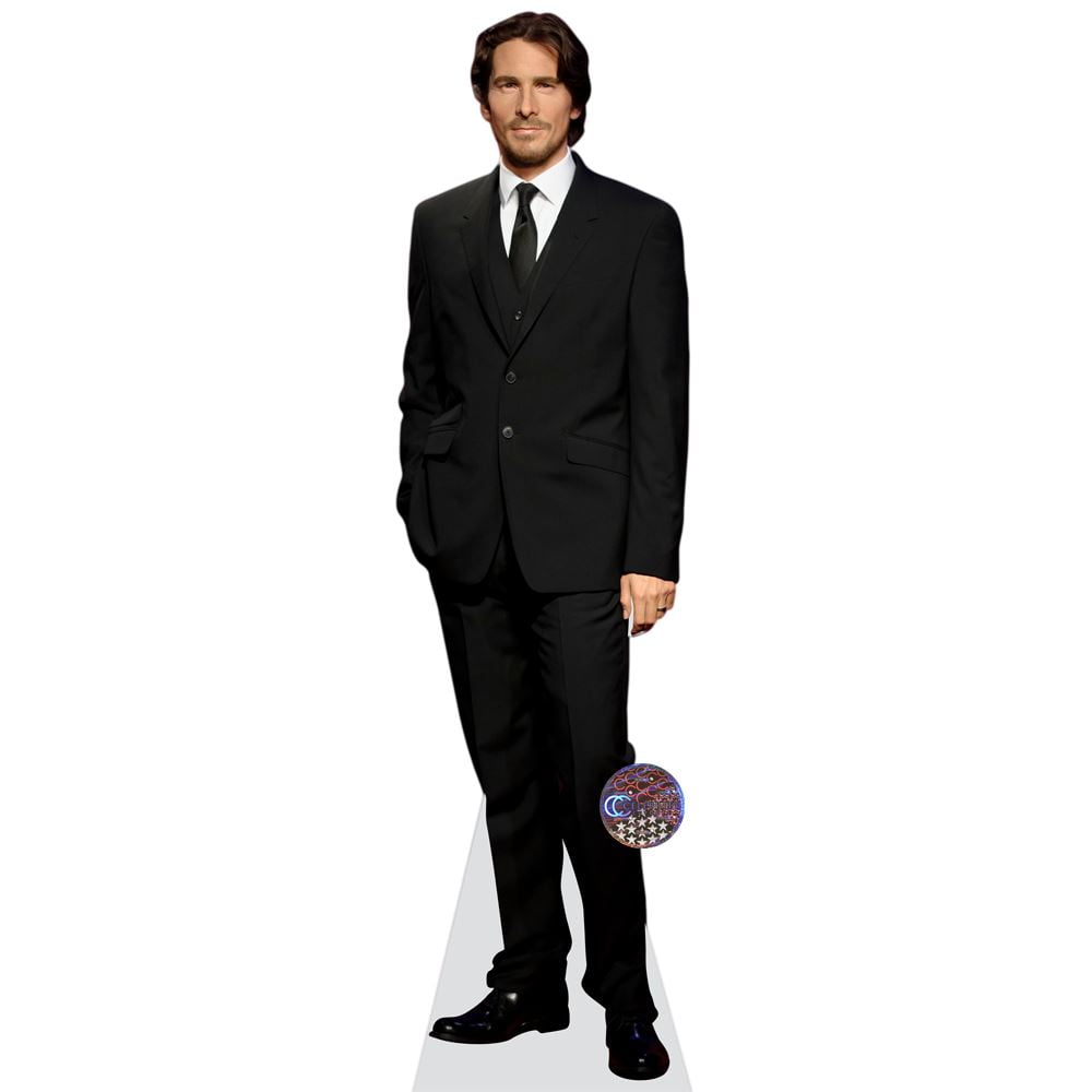 Christian Bale Mini Cardboard Cutout Standee - Walmart.com