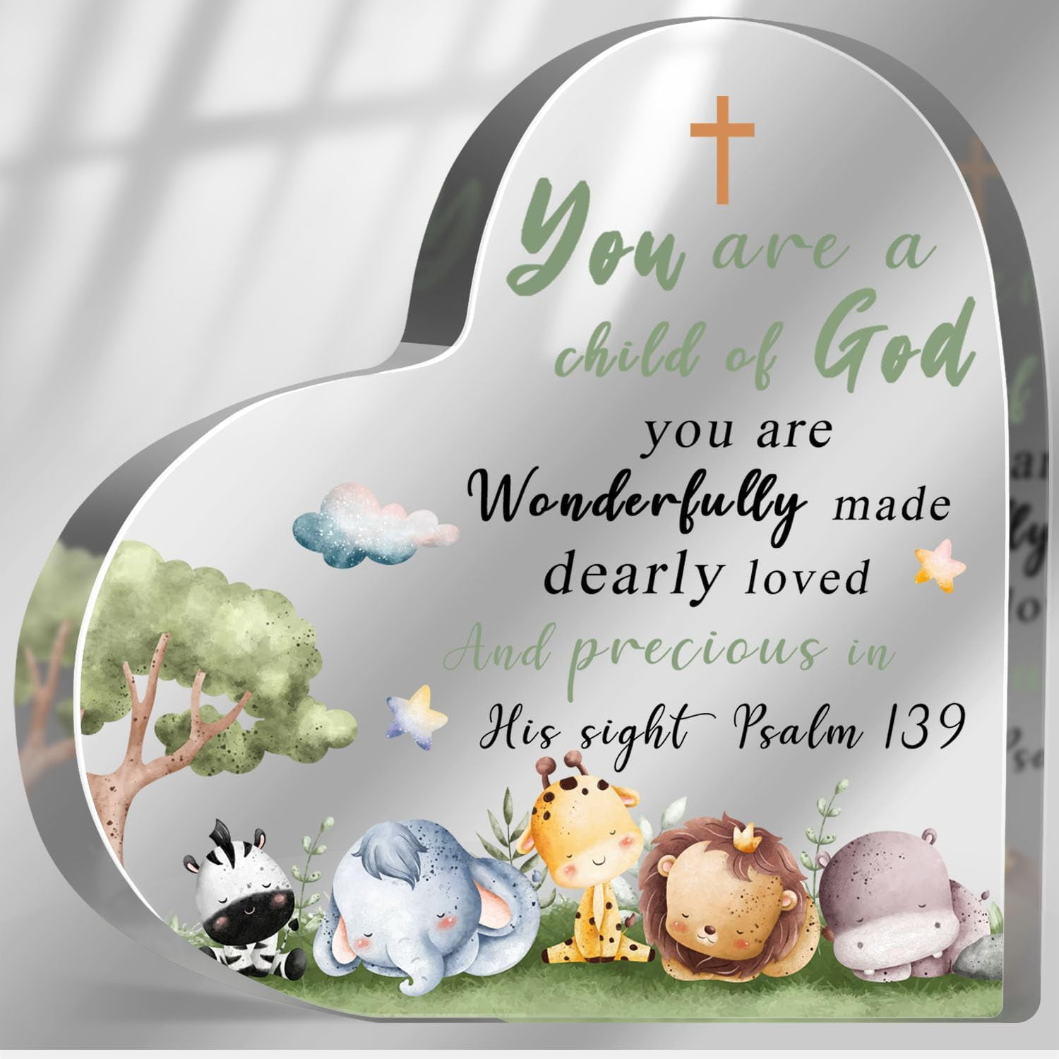 Christian Baptism Gifts for Girls Boys Newborn, Inspirational Godchild ...