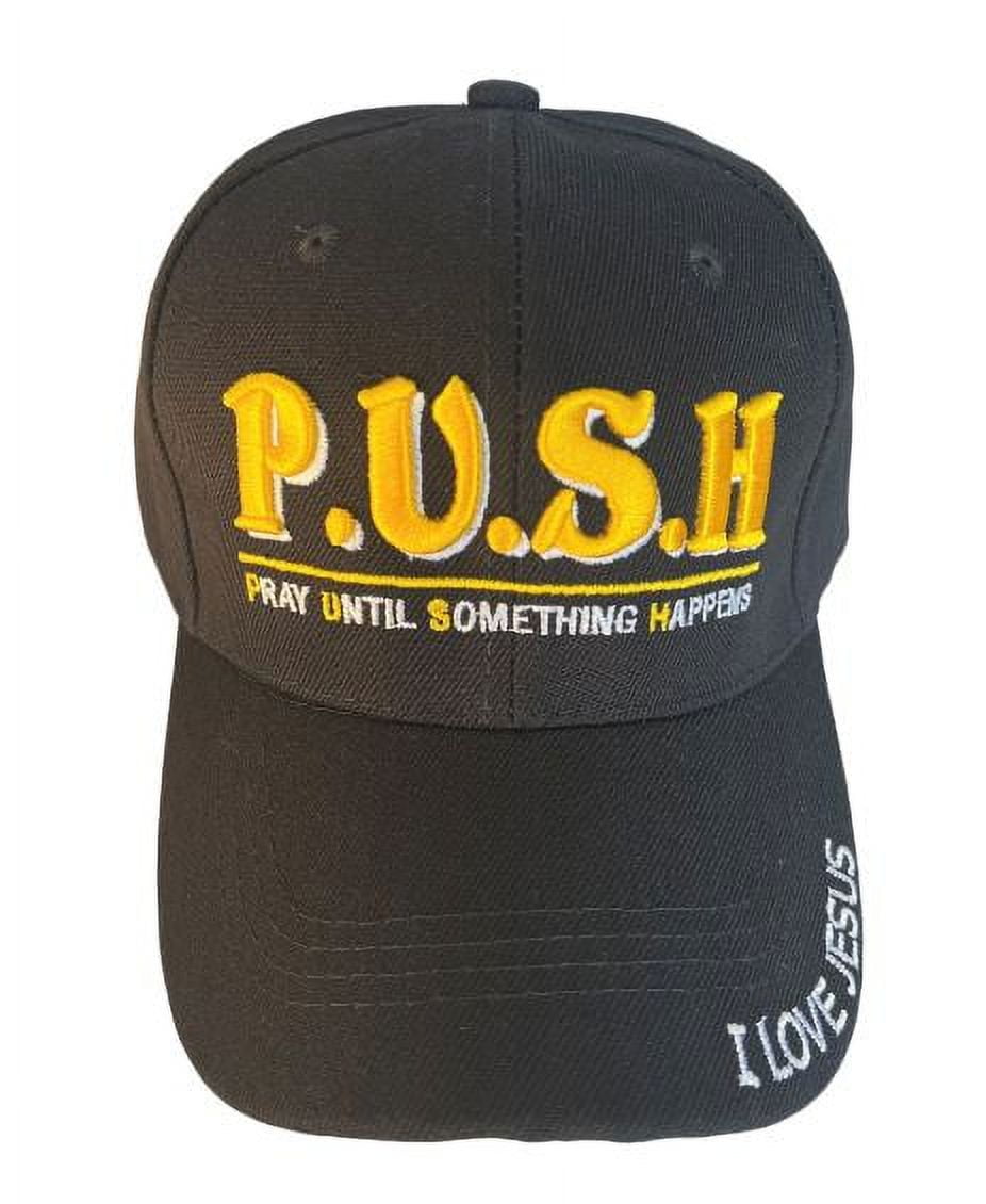 Christian Baseball Cap ...... Pray Until Something Happens Embroidered ...