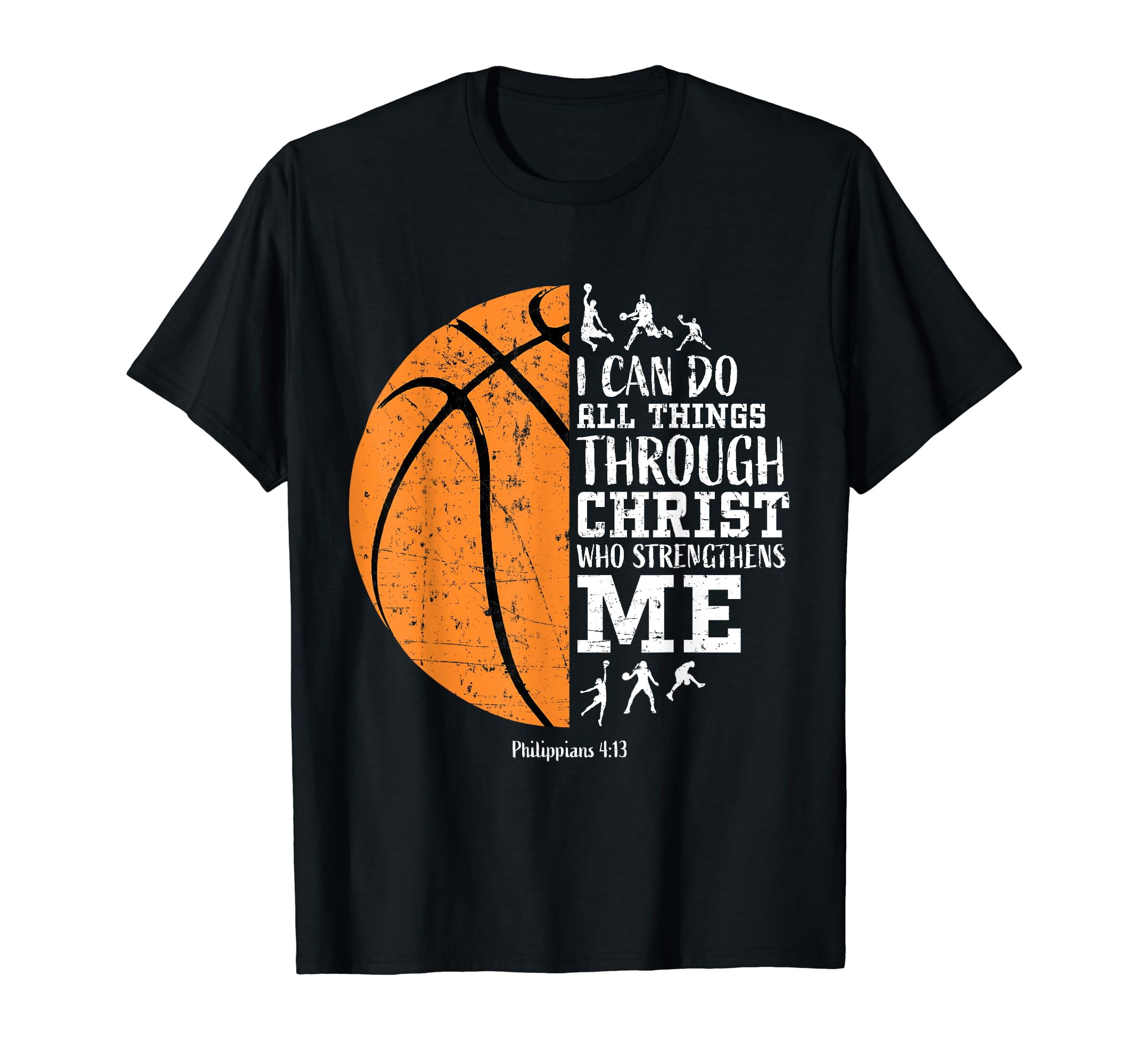 Christian Basketball Shirts Men Boys Kids Religious Gifts Vintage Men T ...