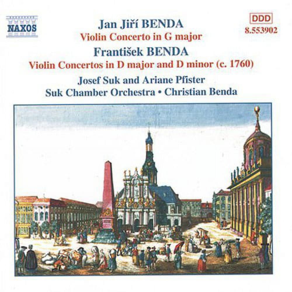 Christian Benda - Violin Concertos I - Music & Performance - CD ...