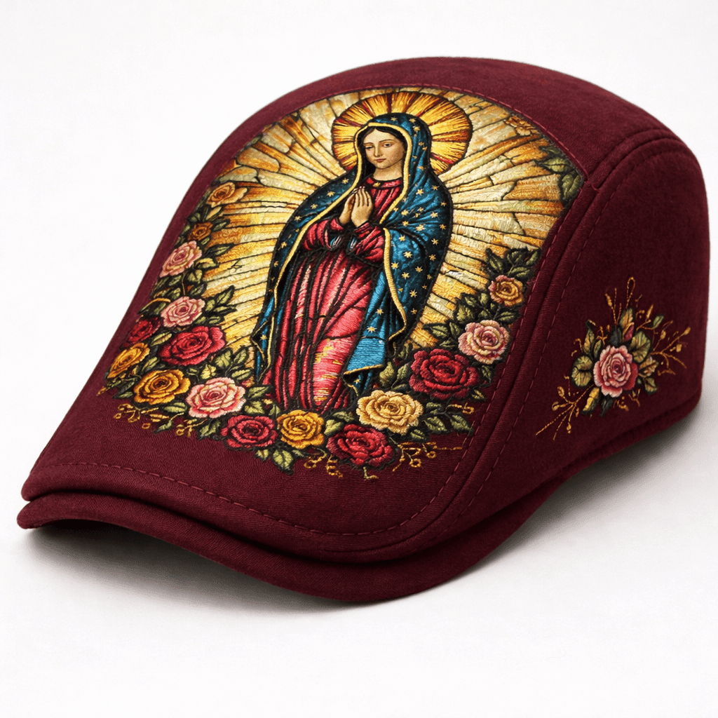 Christian Beret Our Lady of Guadalupe Design Christian Religious ...