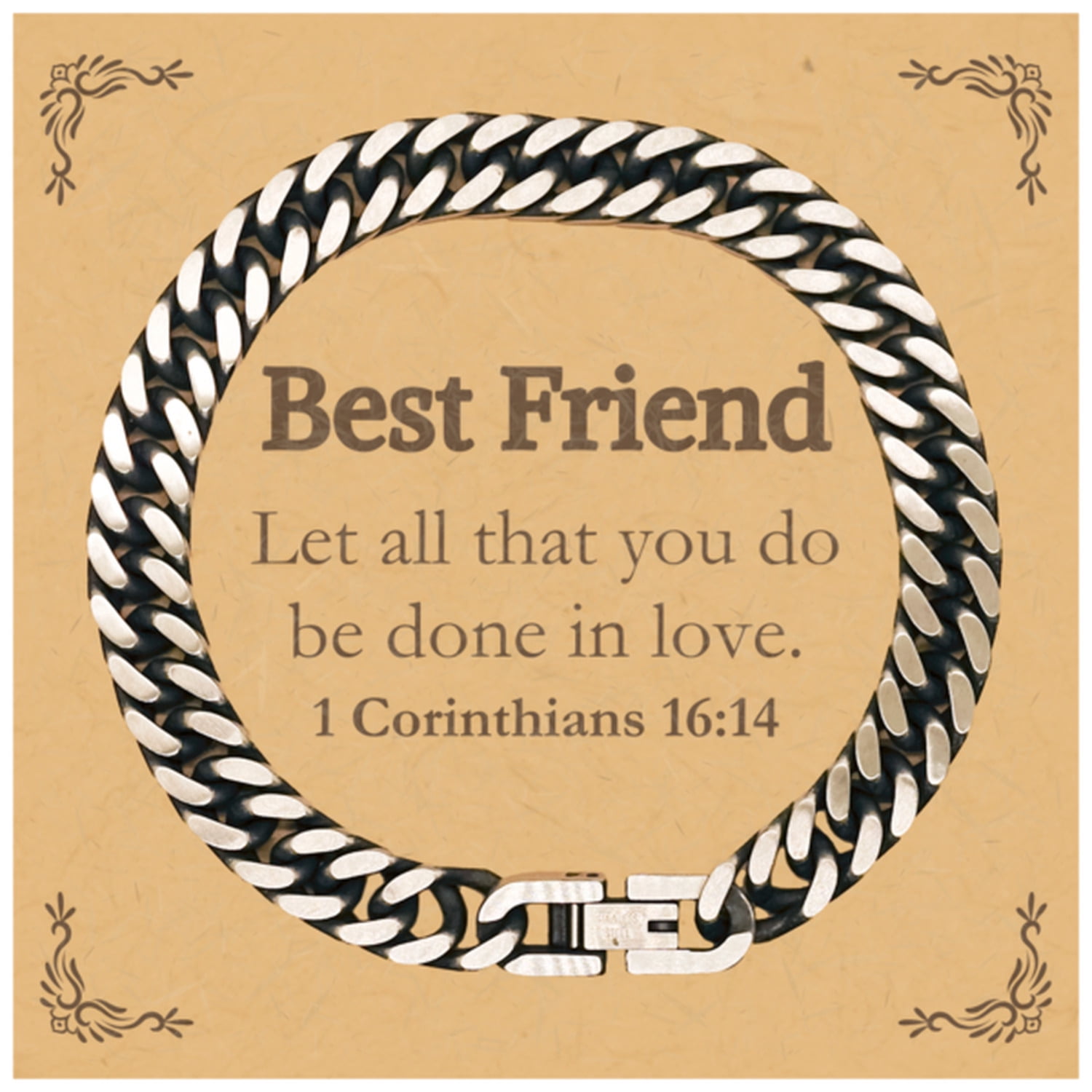 Christian Best Friend Gifts, Let all that you do be done in love, Bible ...