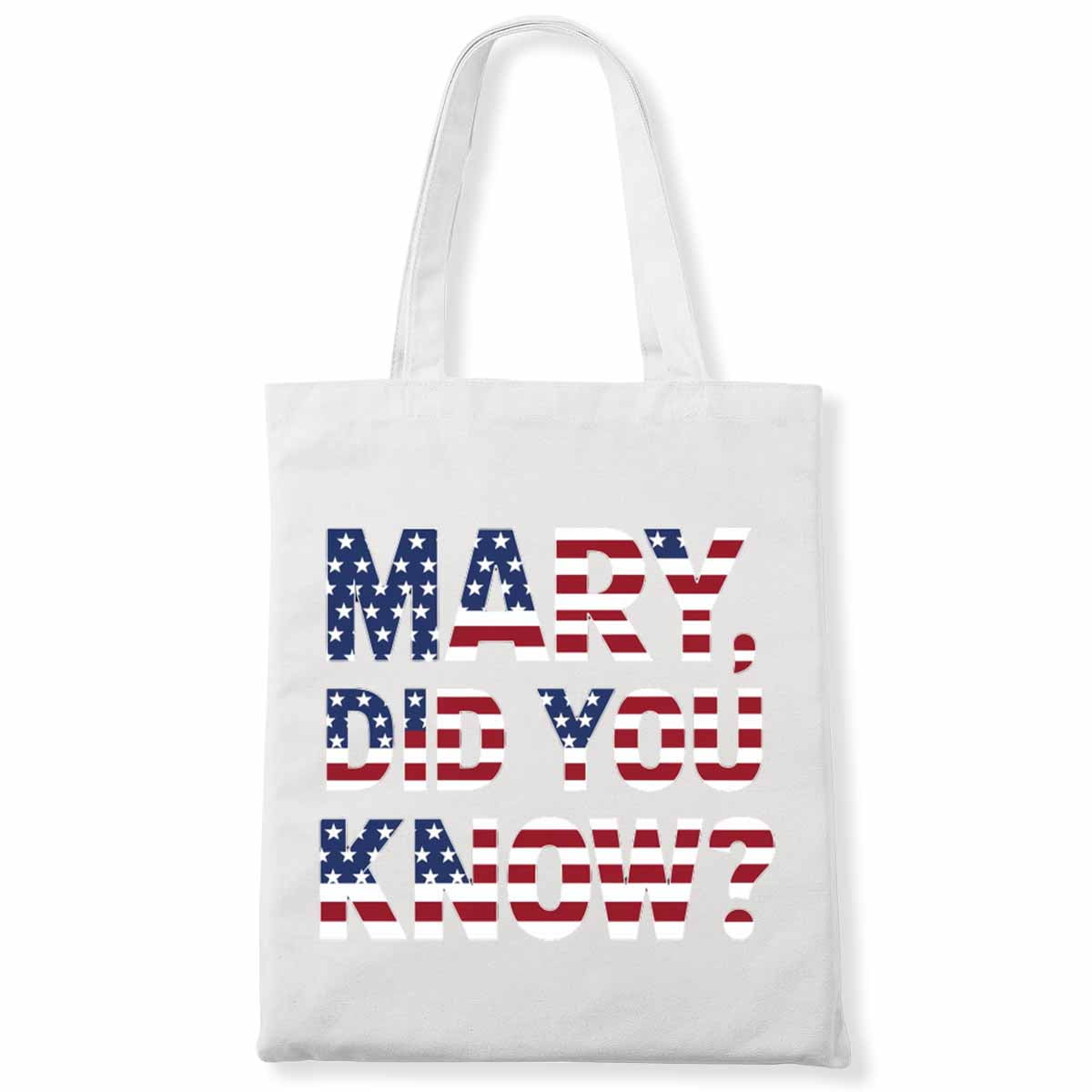 Christian Bible Scriptures VersesMary, Did You Know? Canvas Bag 1Pc ...