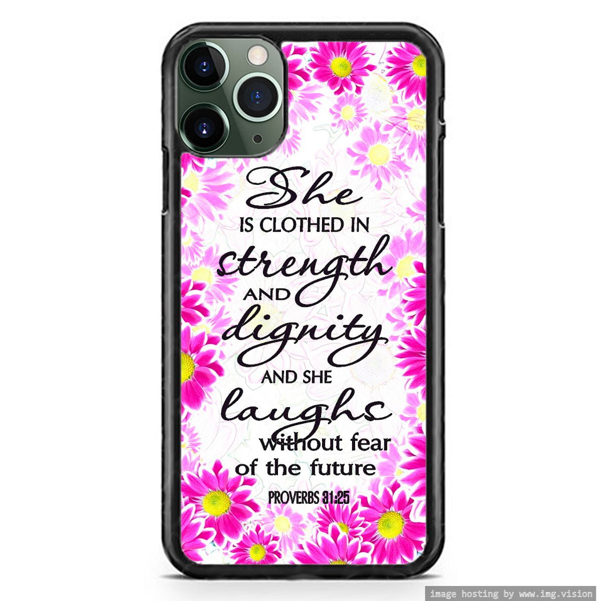 Christian Bible Verse Case Proverbs Slim Hard Rubber Custom Case Cover ...