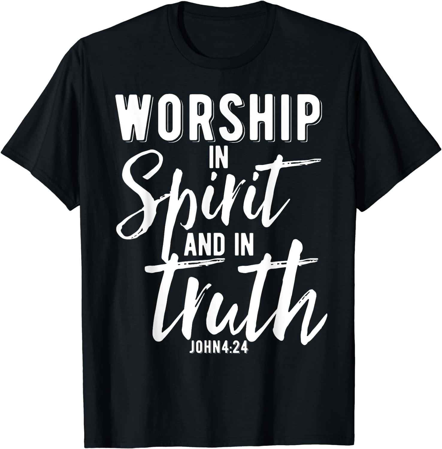 Christian Bible Verse Design Praise and Worship Team Gift T-Shirt ...