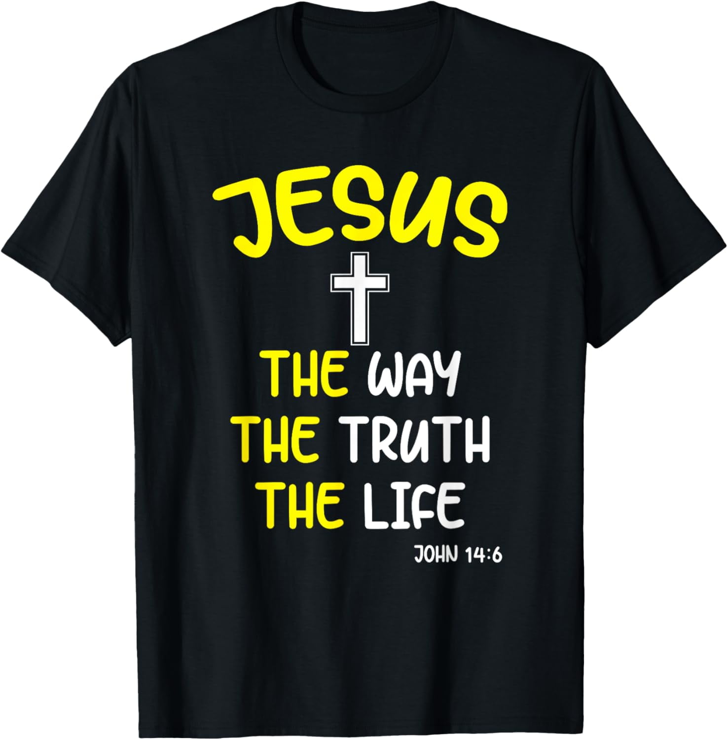 Christian Bible Verse Faith Believer Follower T-Shirt - Walmart.com