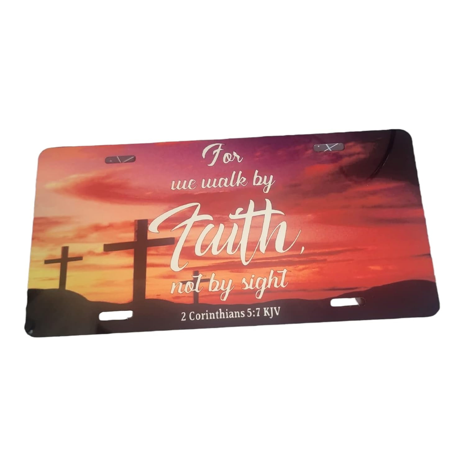 Christian Bible Verse Front License Plate - Walmart.com