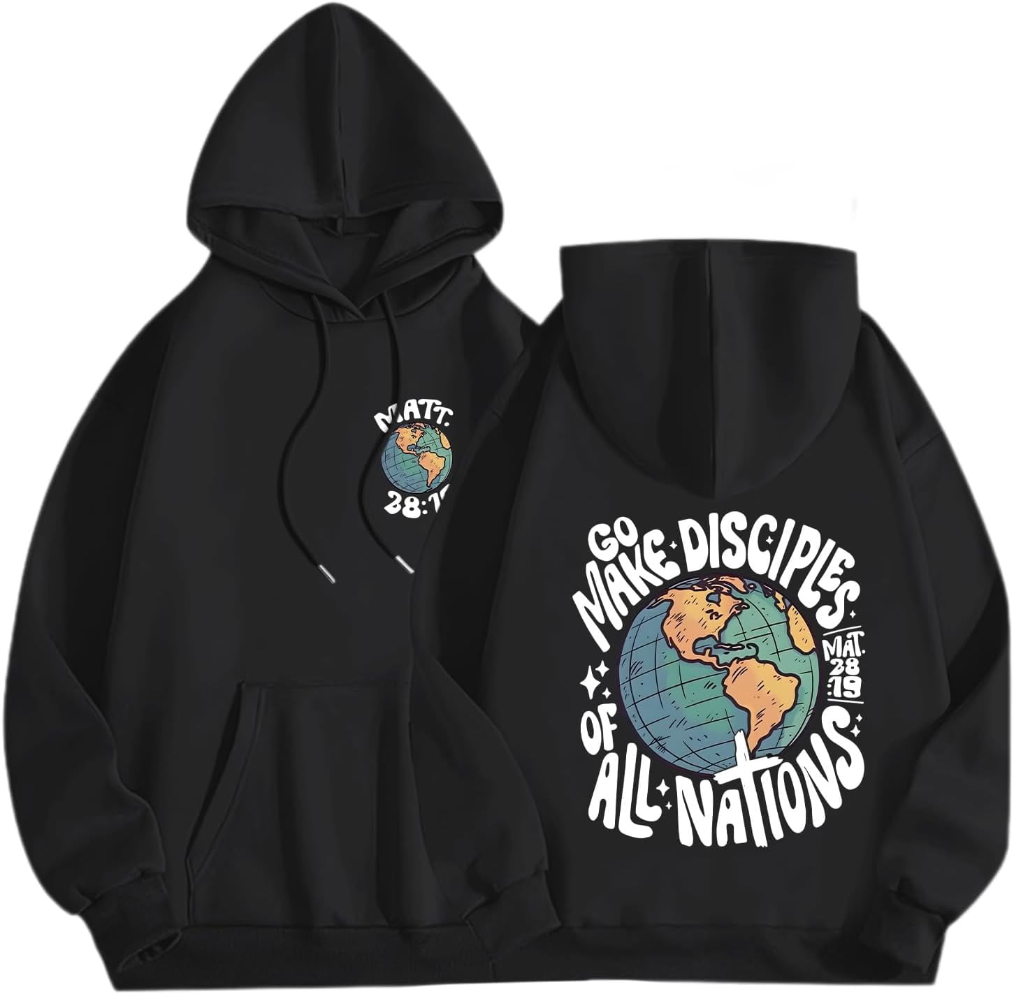 Christian Bible Verse Hoodies for Women Jesus Faith God Hoodie ...