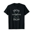 Christian Bible Verse Iron Sharpens Iron