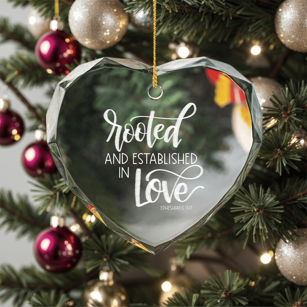 Christian Bible Verse Jesus Design Ephesians 317 Ornament, Keepsake ...