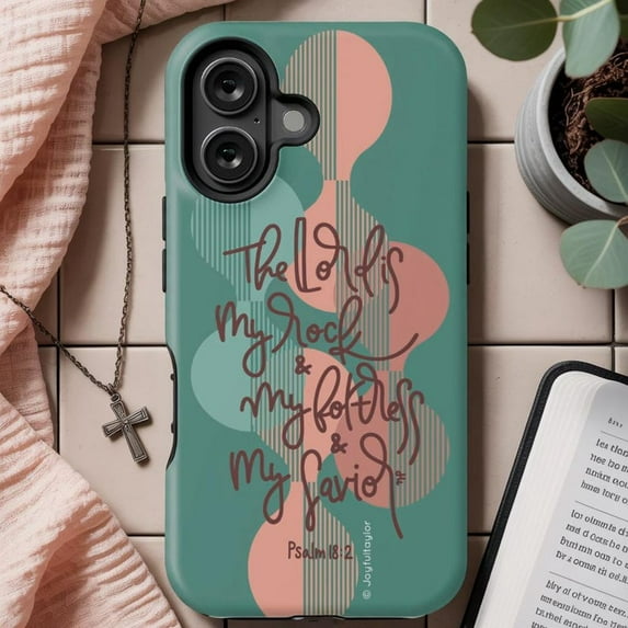 Christian Bible Verse Psalm 18 Quote Phone Case for iPhone 11 12 13 14 ...