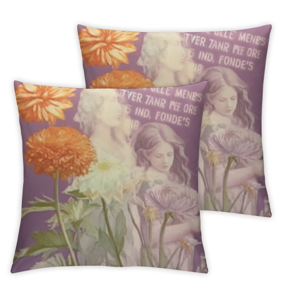 Christian Bible Verse Purple Pillow CoversInspirational Christian ...