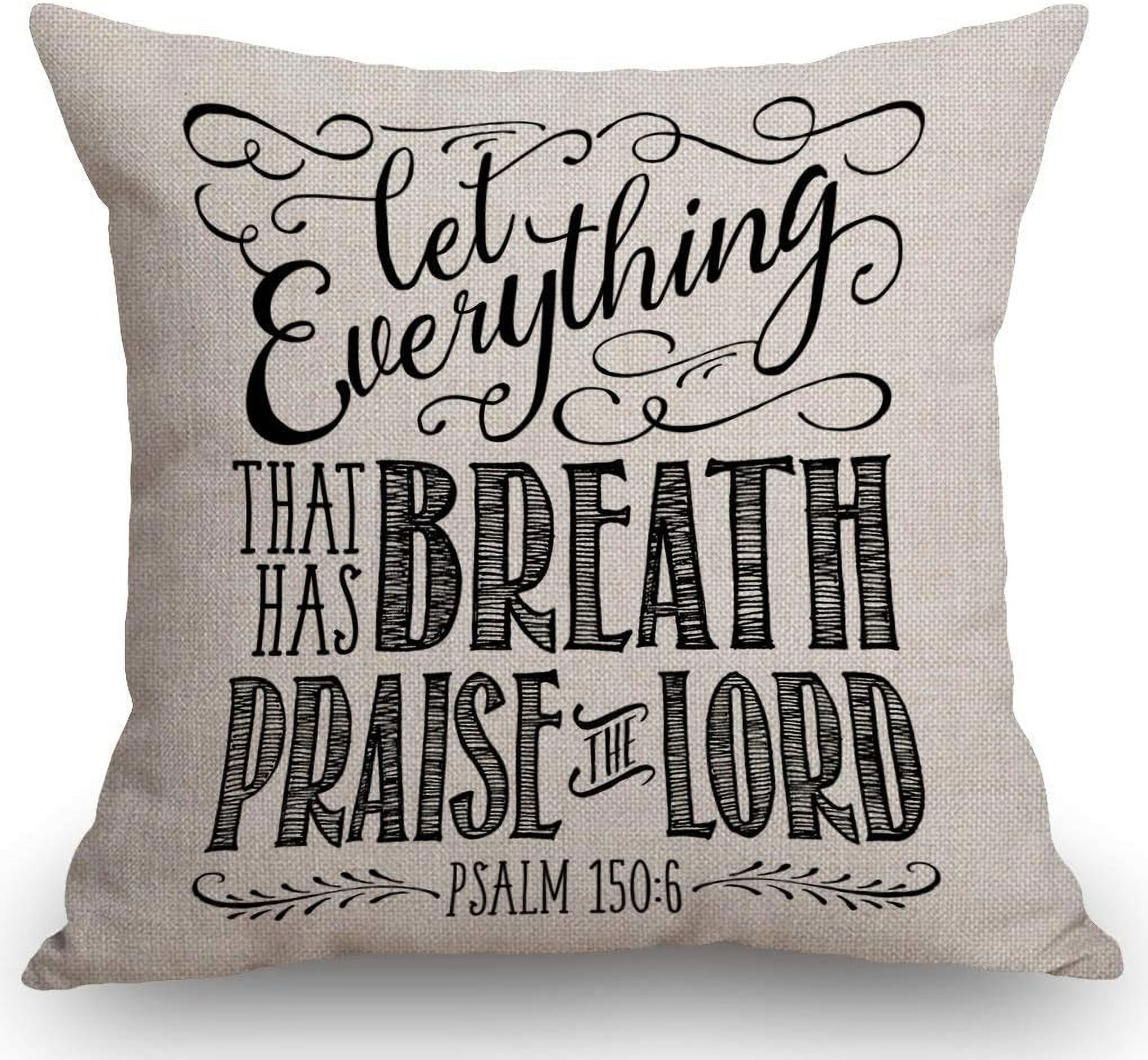 Christian Bible Verse Quote Let Everything That has Breath Praise The ...