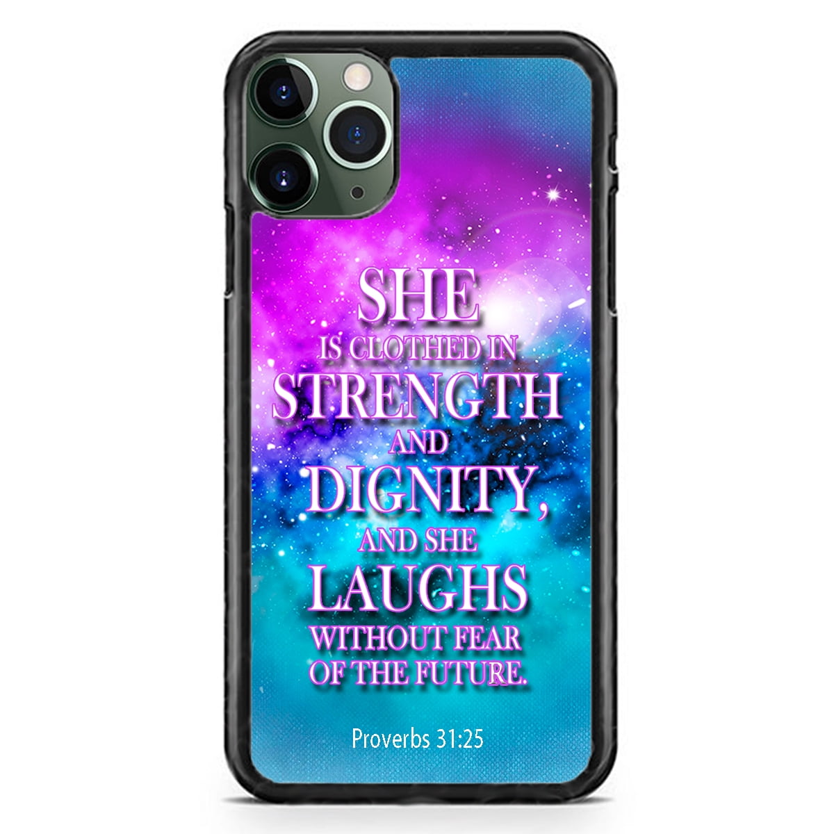 Christian Bible Verse Religion Slim Shockproof Hard Rubber Custom Case ...